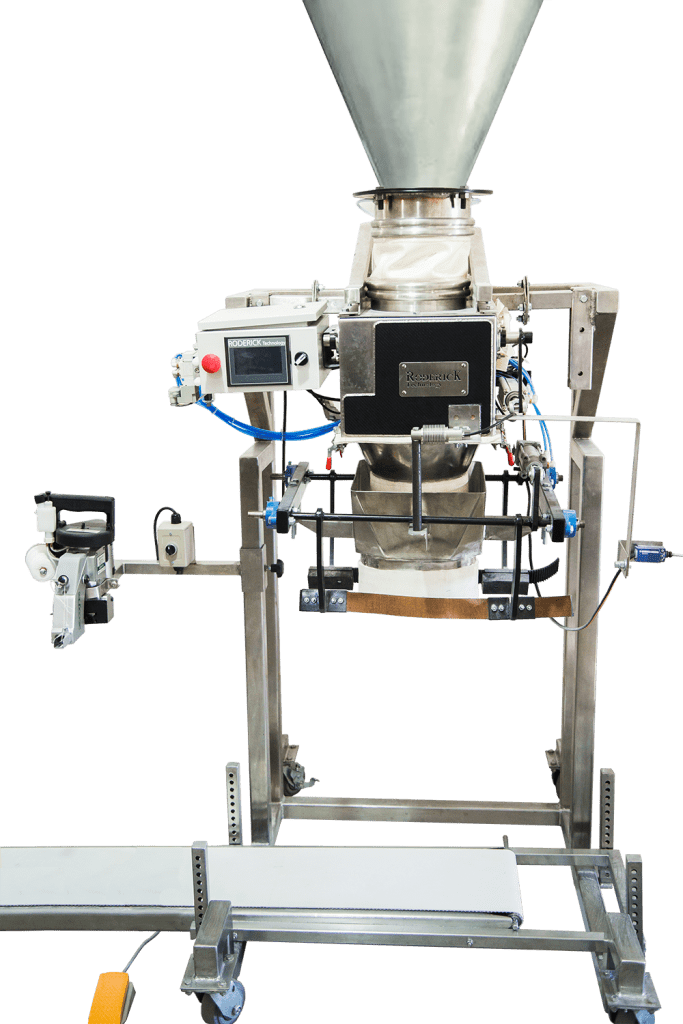 Envasadora de polvos de grado alimenticio - Roderick Technology