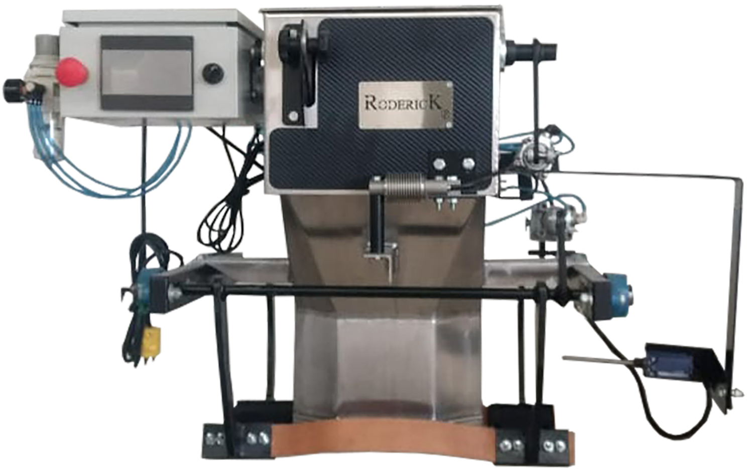Envasadora de flujo libre con mordazas de polvos - Roderick Technology